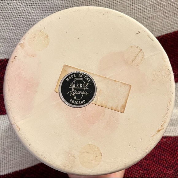 harris Pottery | Accents | Vintage Harris Pottery White Speckled ...